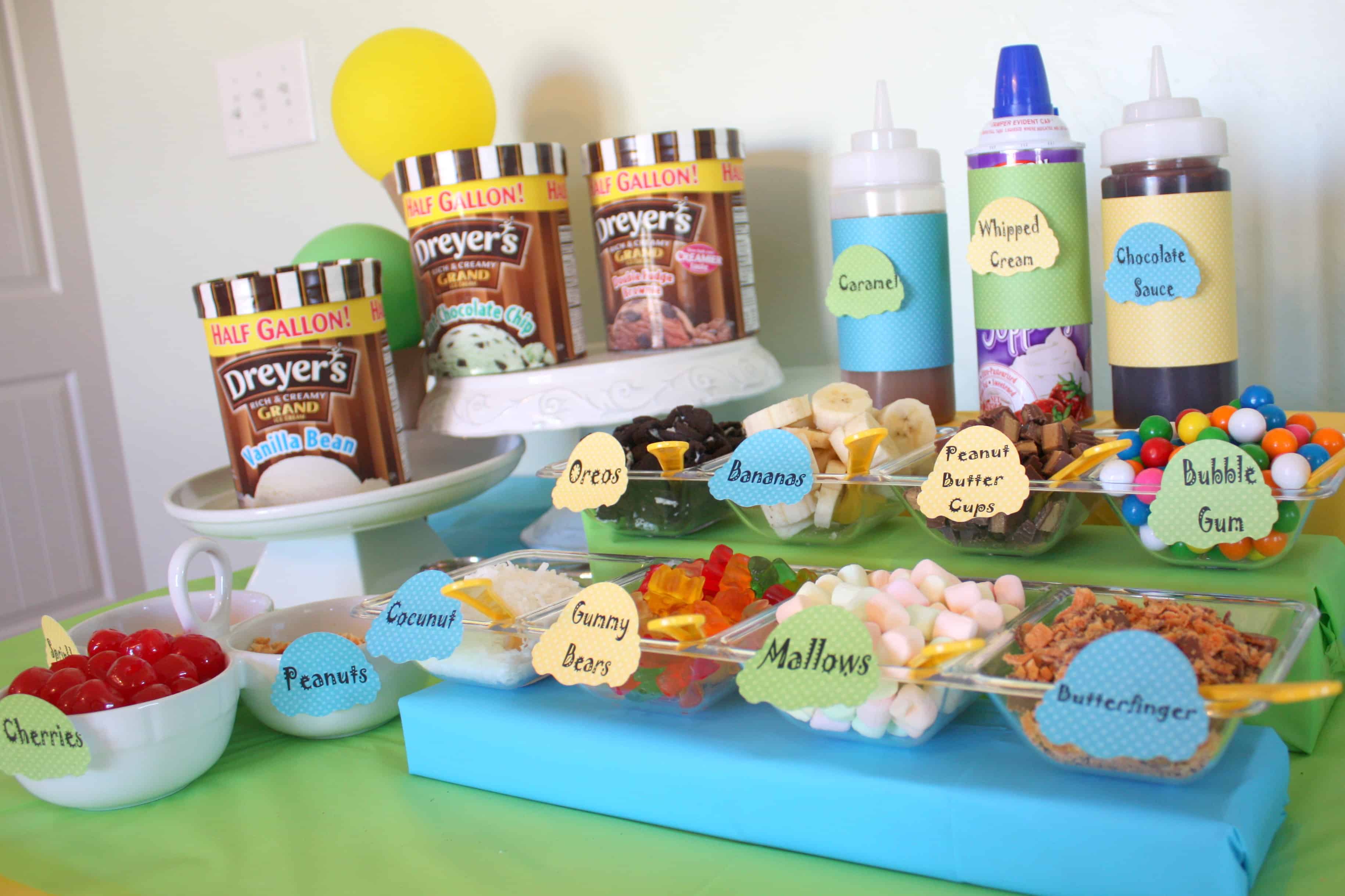 Ice Cream Party Ideas Ice Cream Party Ideas