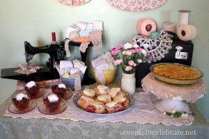 Sewing Themed Brunch - Party Ideas for Real People