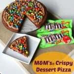 M&M's® Crispy Dessert Pizza