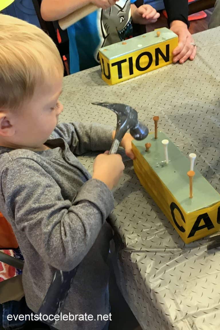 Construction Party Games, Crafts, Favors and Invitations - Party Ideas ...