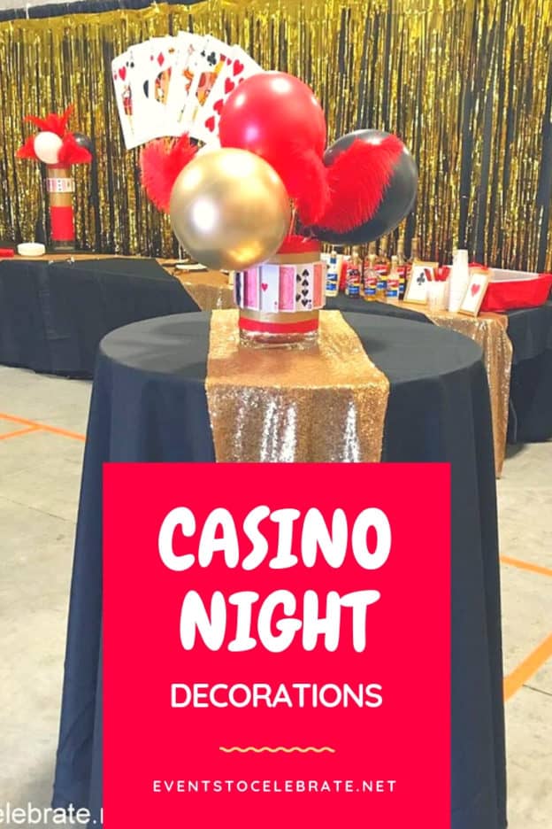Casino Night Decorations - Party Ideas for Real People