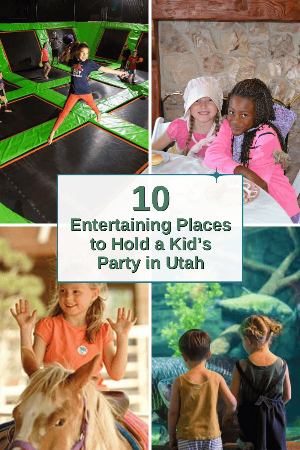 10 Entertaining Places to Hold a Kid's Party in Utah - Party Ideas for ...