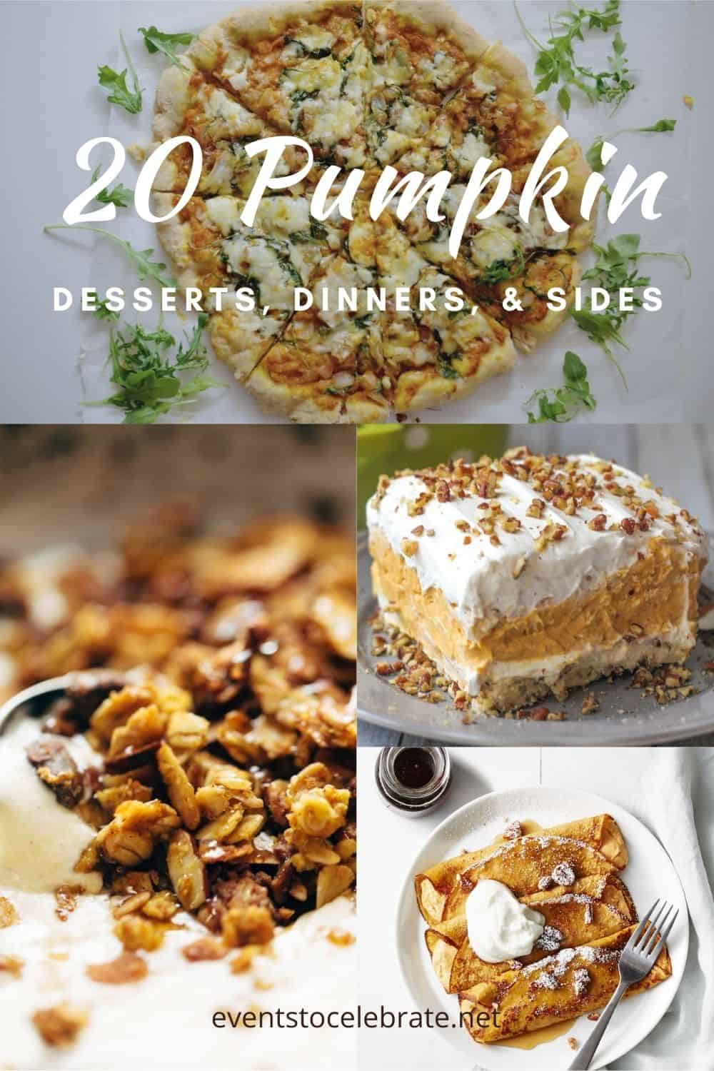 20 Pumpkin Desserts, Dinners, and Side Dishes to Celebrate Fall - Party ...