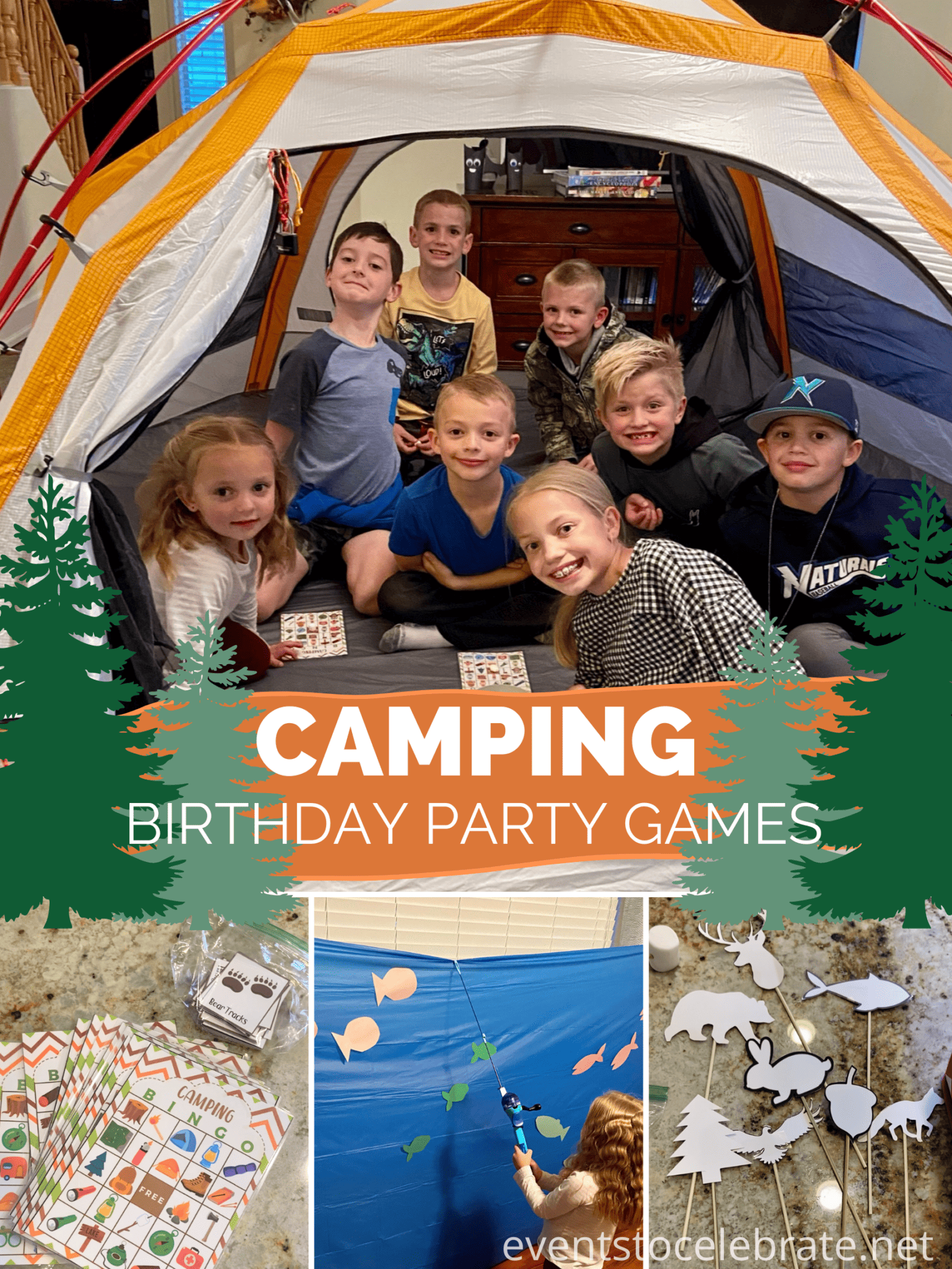 Camping Themed Birthday Party - Party Ideas for Real People