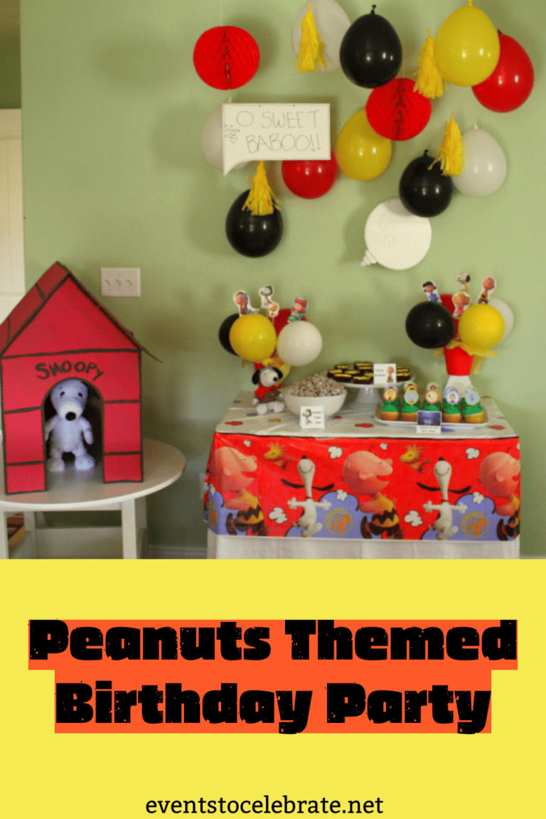 Peanuts Birthday Party Ideas - Party Ideas for Real People