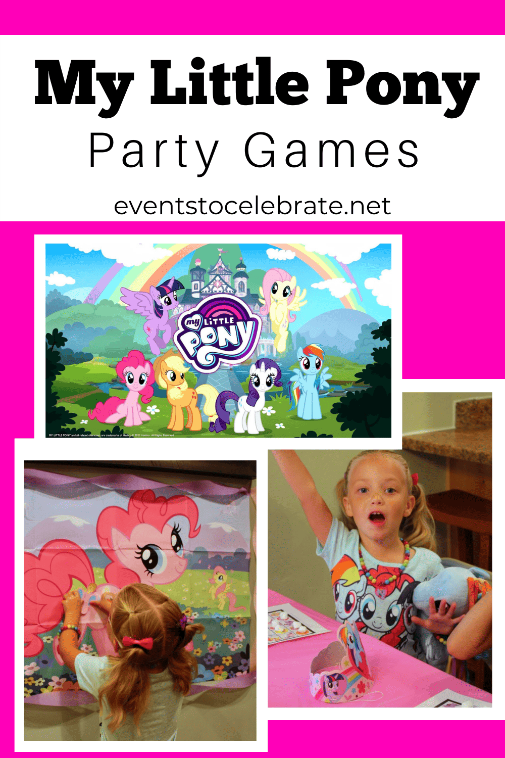 My Little Pony Party Games - Party Ideas for Real People