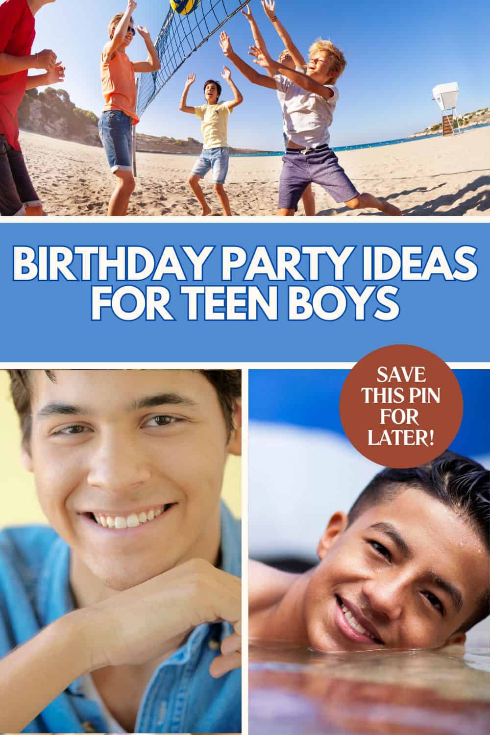 Best Creative Teen Boy Birthday Party Activities - Party Ideas for Real ...