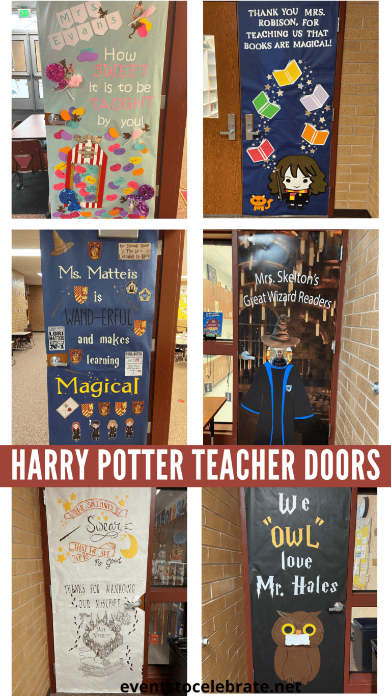 Harry Potter Door Decorations - Teacher Appreciation - Party Ideas for ...