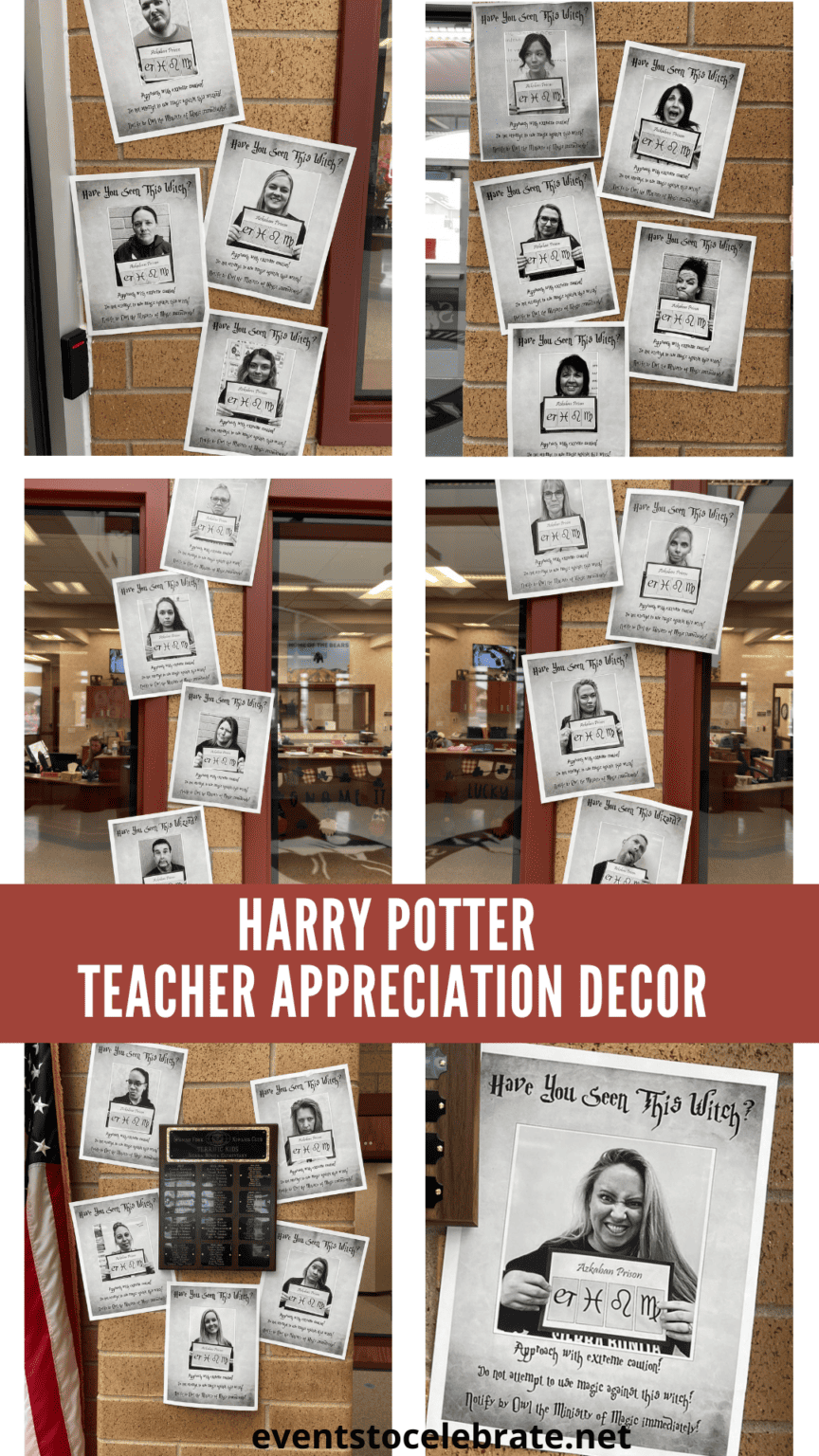 Harry Potter Theme Teacher Appreciation Week {Decorations, Schedule ...