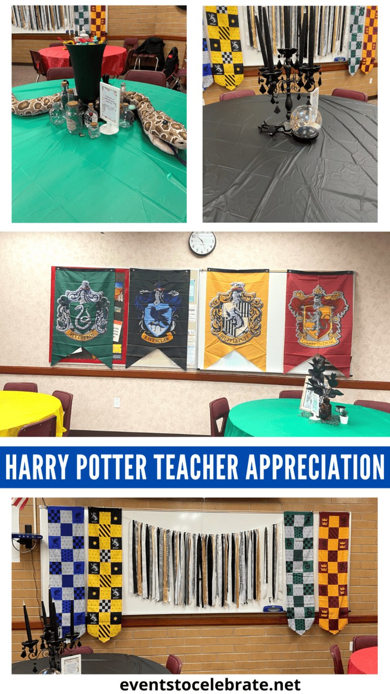 Harry Potter Theme Teacher Appreciation Week {Decorations, Schedule ...