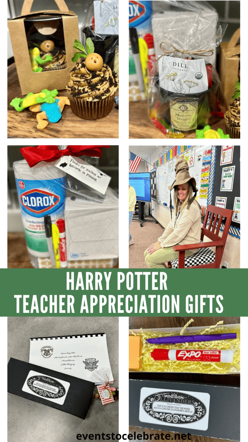 Harry Potter Theme Teacher Appreciation Week {Decorations, Schedule ...