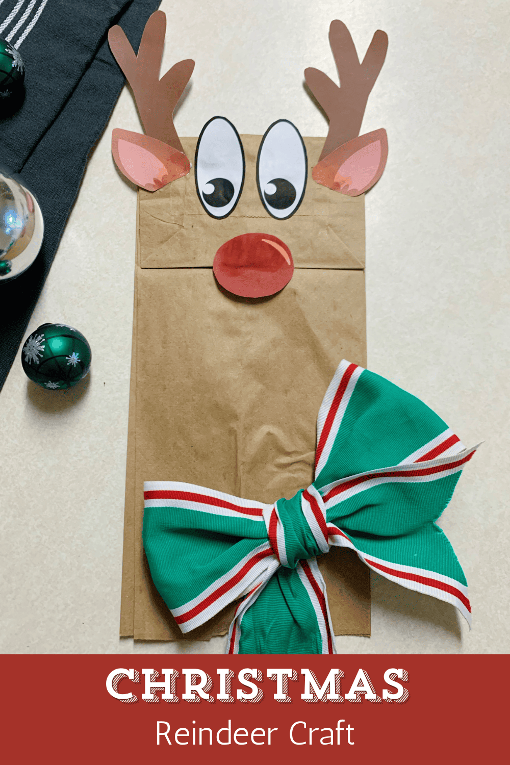 Rudolph the Red-Nosed Reindeer Craft - Party Ideas for Real People