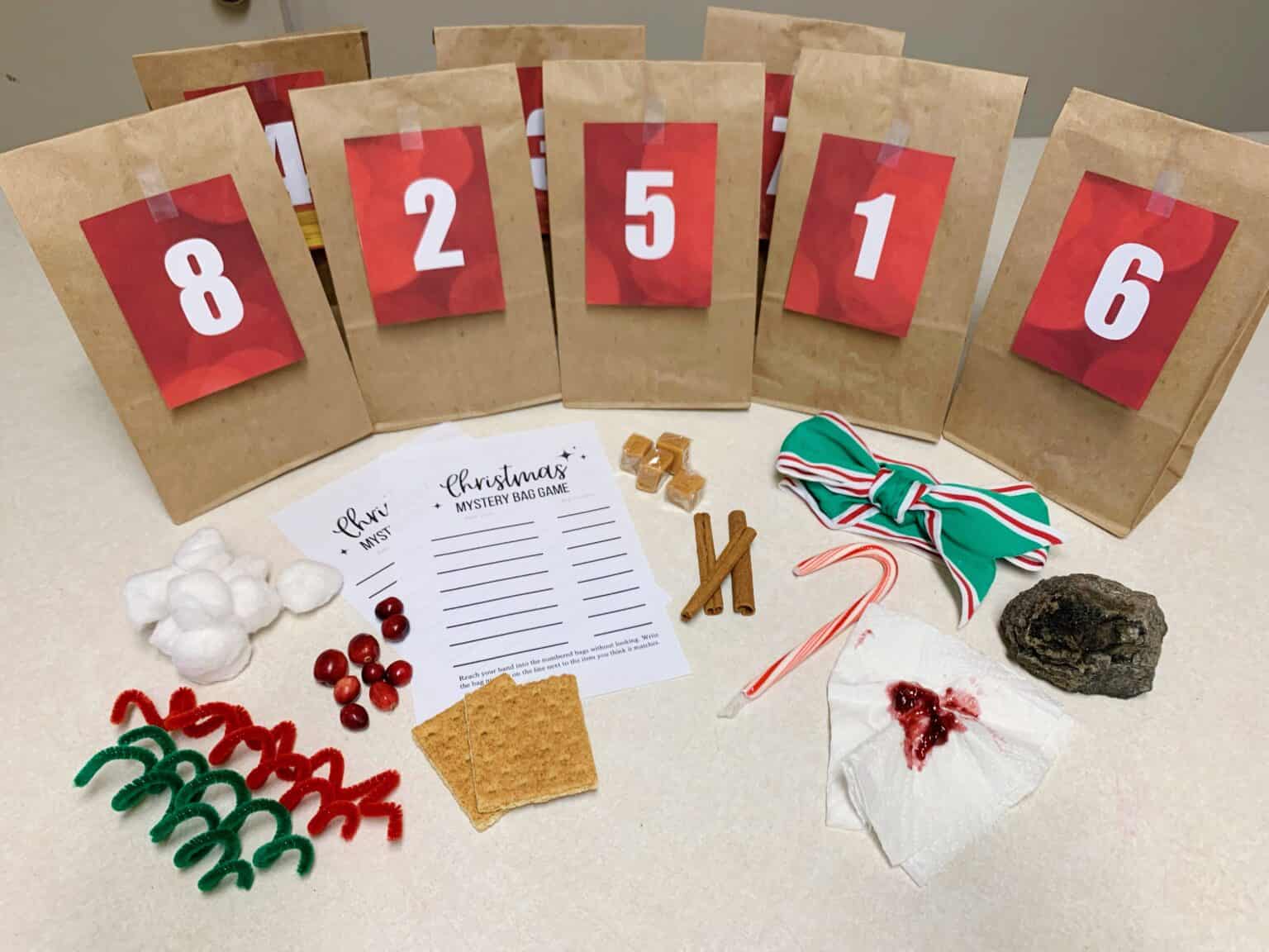 Christmas Mystery Bag Game - Party Ideas for Real People