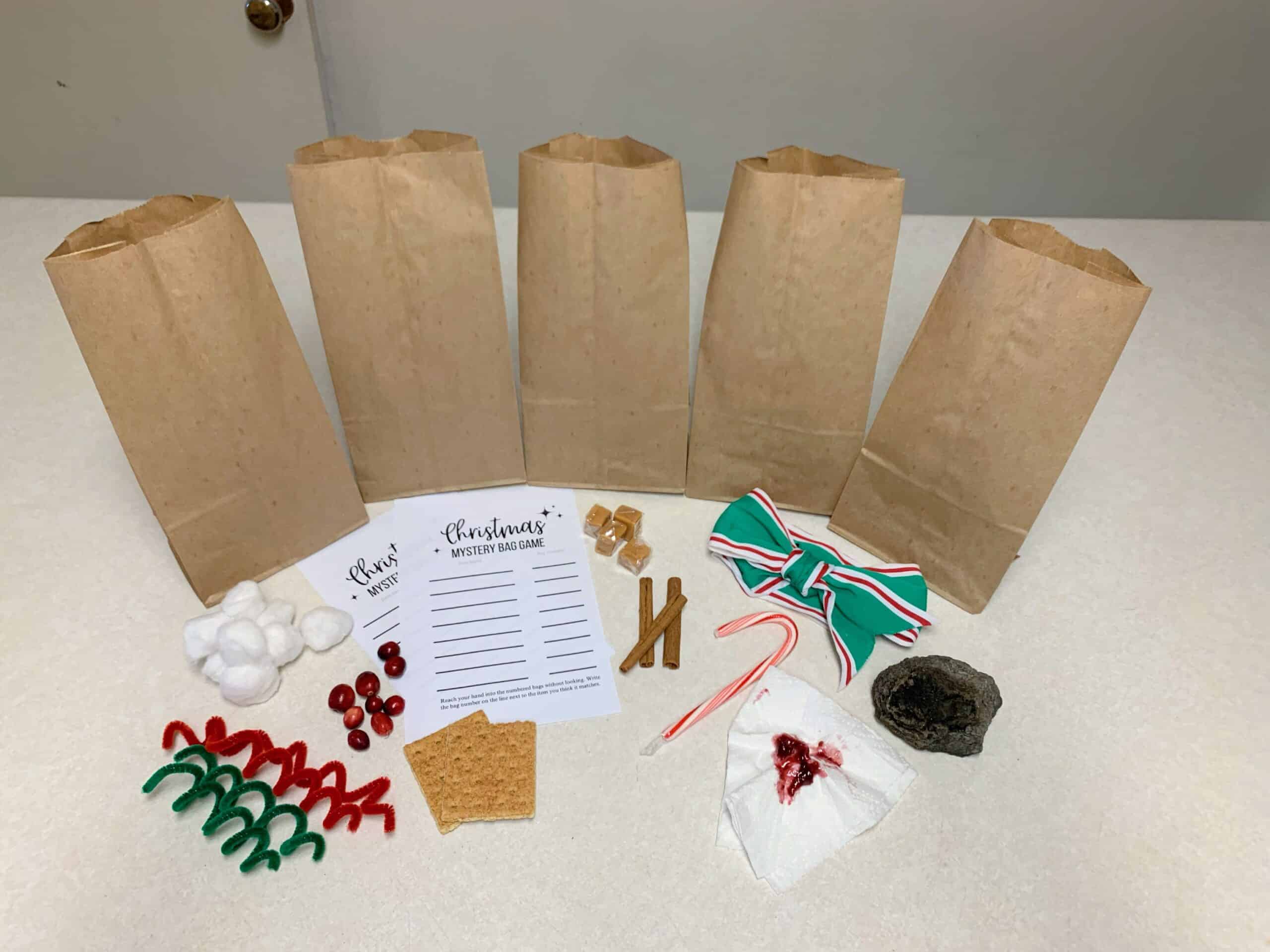 Christmas Mystery Bag Game - Party Ideas for Real People