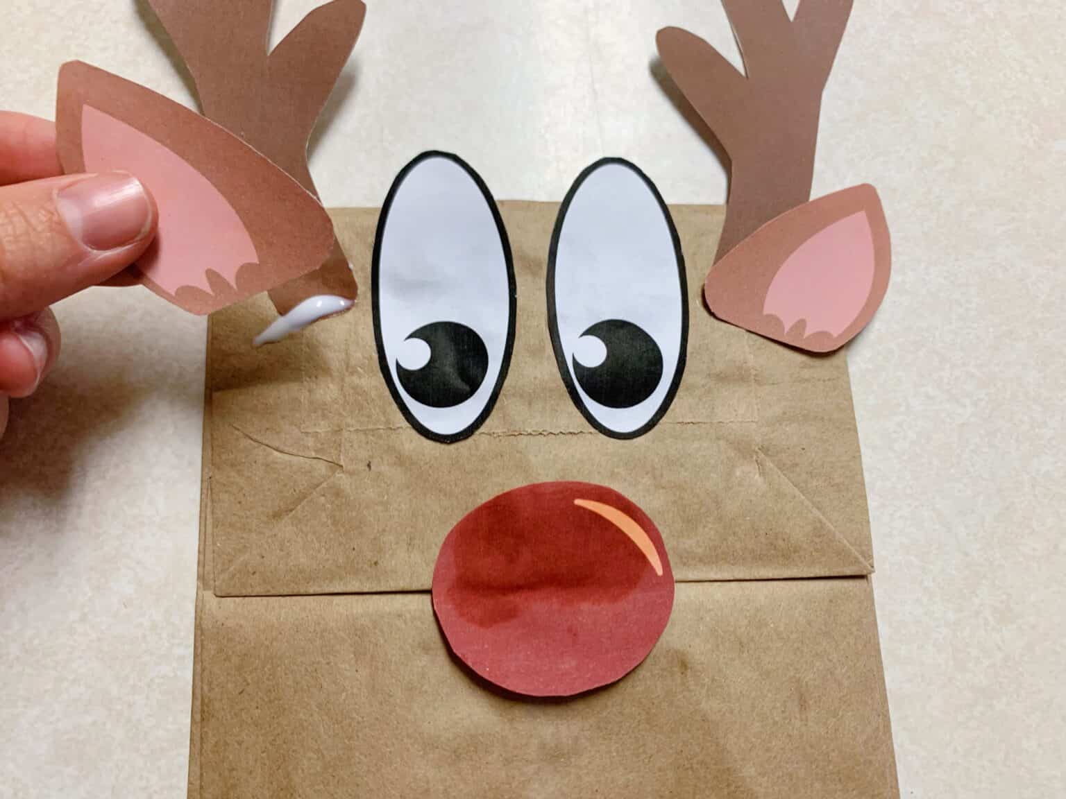Rudolph the Red-Nosed Reindeer Craft - Party Ideas for Real People