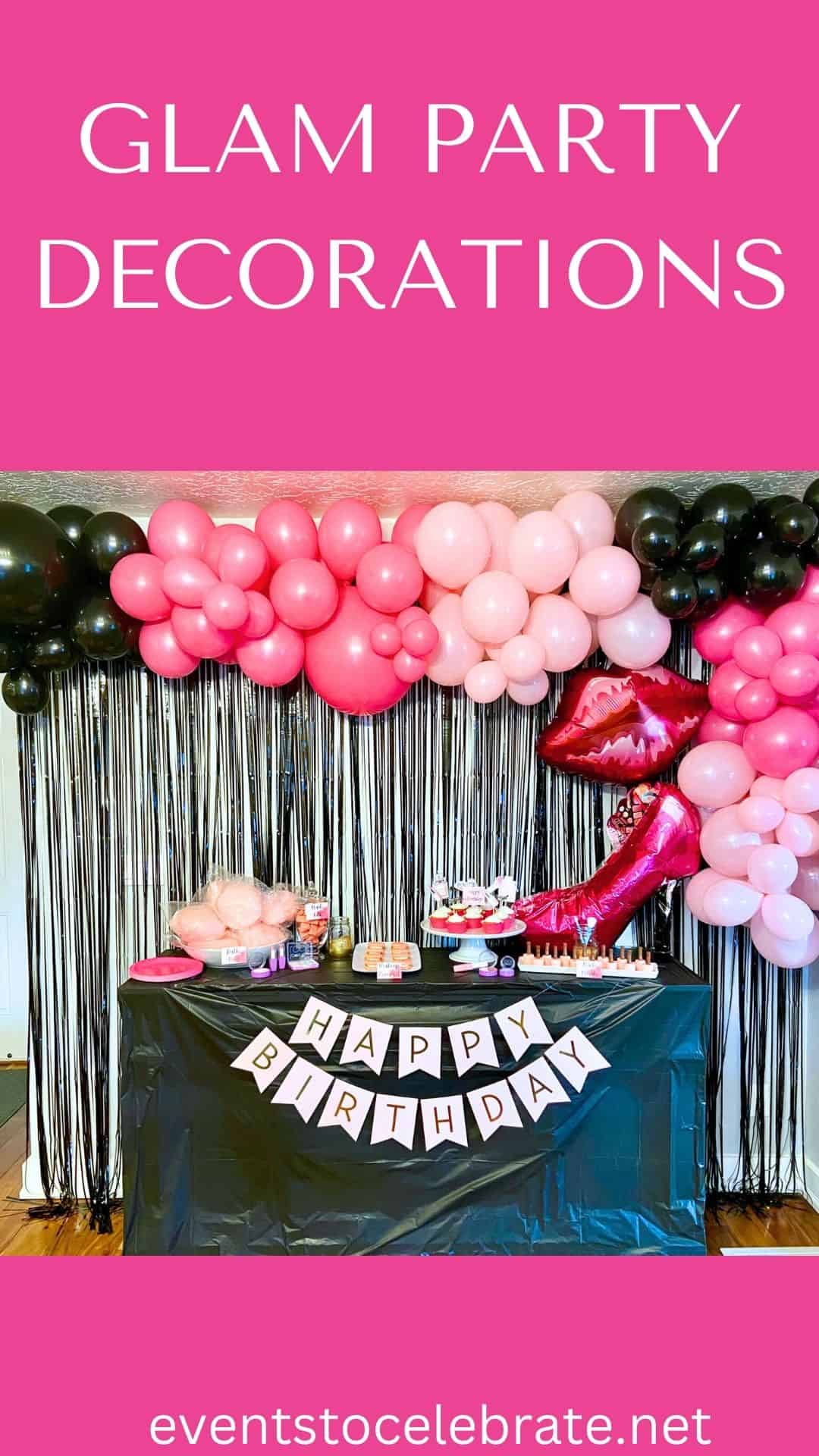 Glam Birthday Party Ideas - Party Ideas for Real People