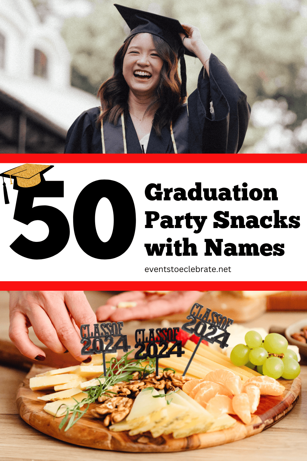 50 Graduation Party Food Ideas with Names - Party Ideas for Real People