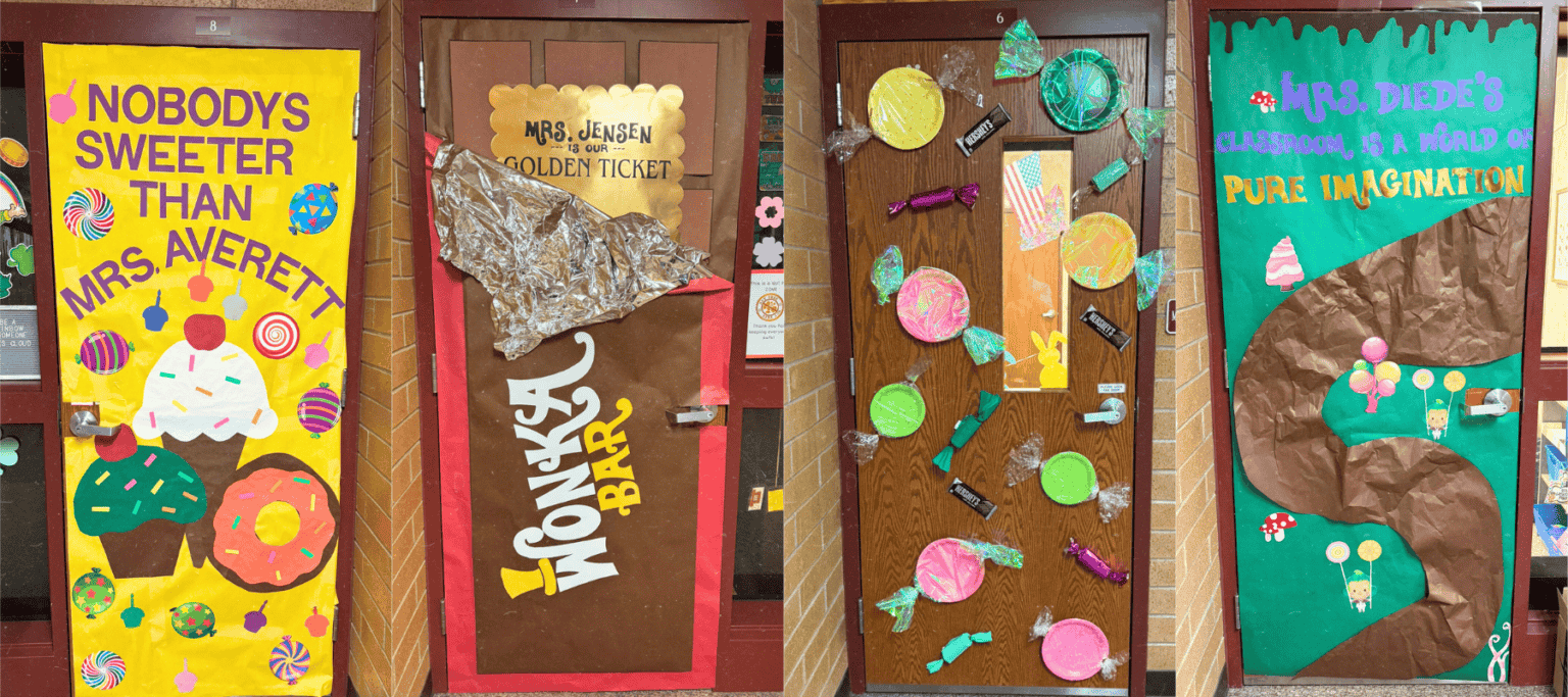 Teacher Appreciation Door Ideas (Wonka, Bluey, Berries, & More ...