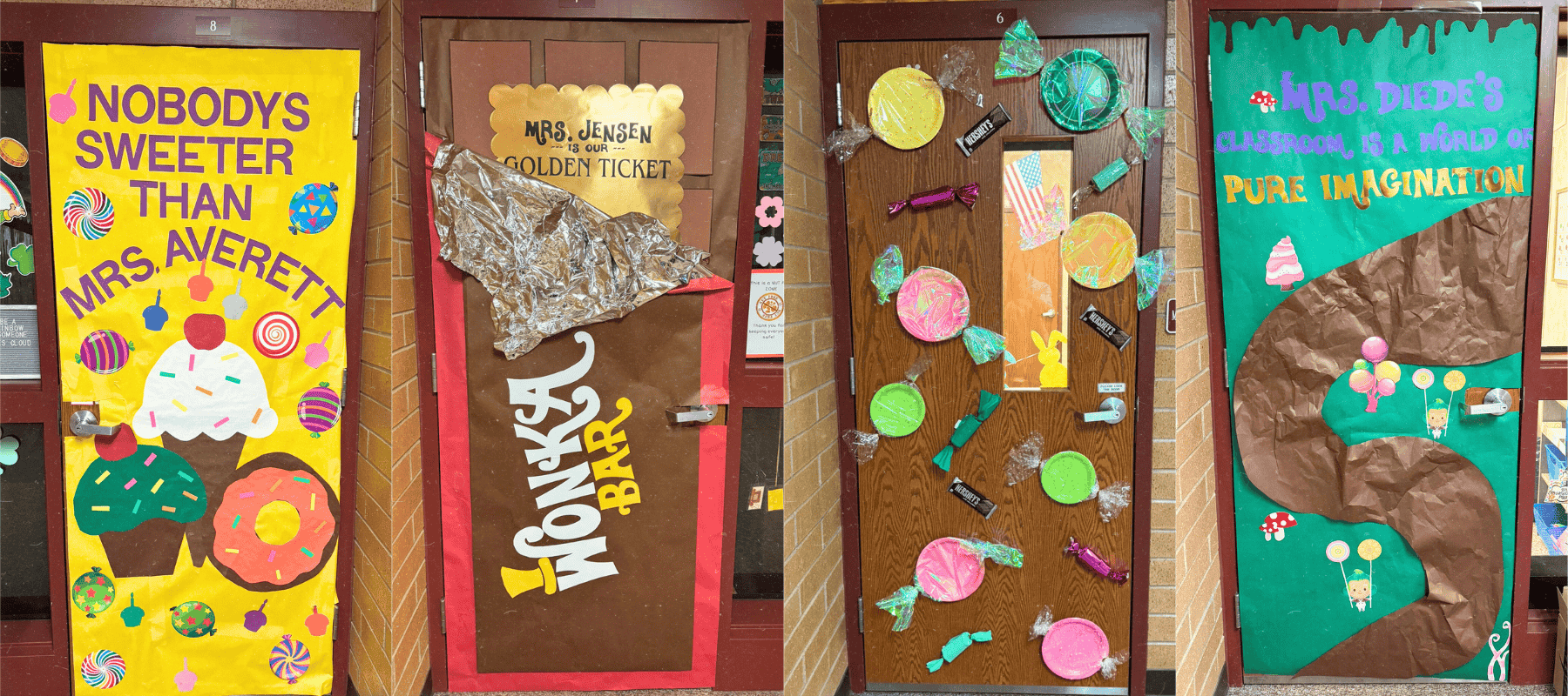 Teacher Appreciation Door Ideas (Wonka, Bluey, Berries, & More ...