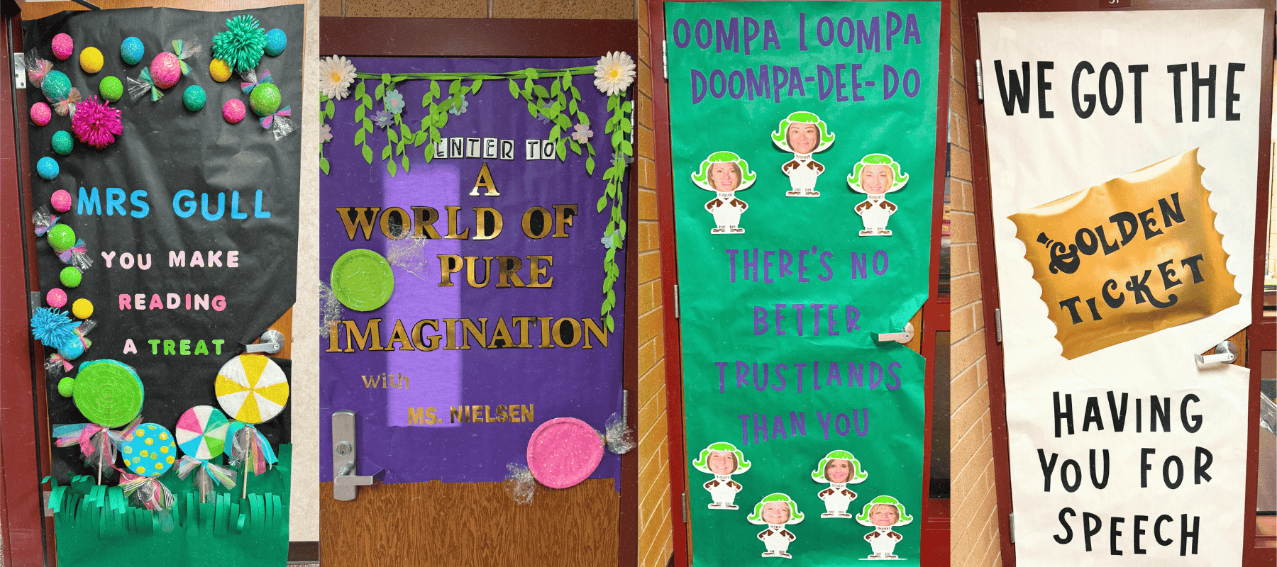 Teacher Appreciation Door Ideas (Wonka, Bluey, Berries, & More ...