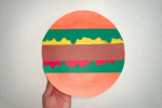 Paper Plate Burger Craft For Kids - Party Ideas for Real People
