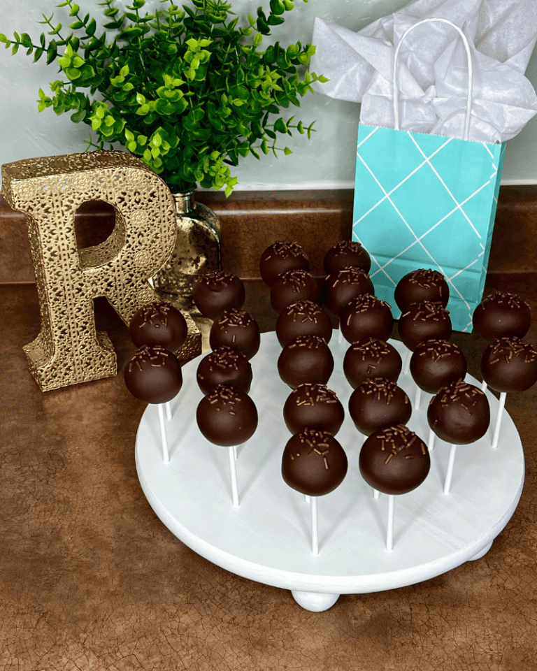 DIY Wood Cake Pop Stand - Party Ideas for Real People