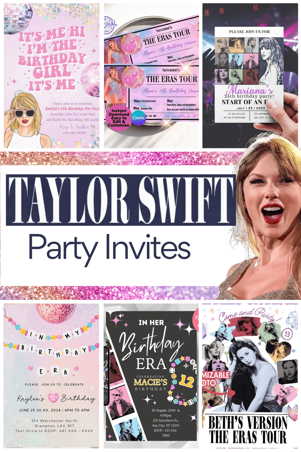 The ULTIMATE Taylor Swift Party Idea Guide - Party Ideas for Real People
