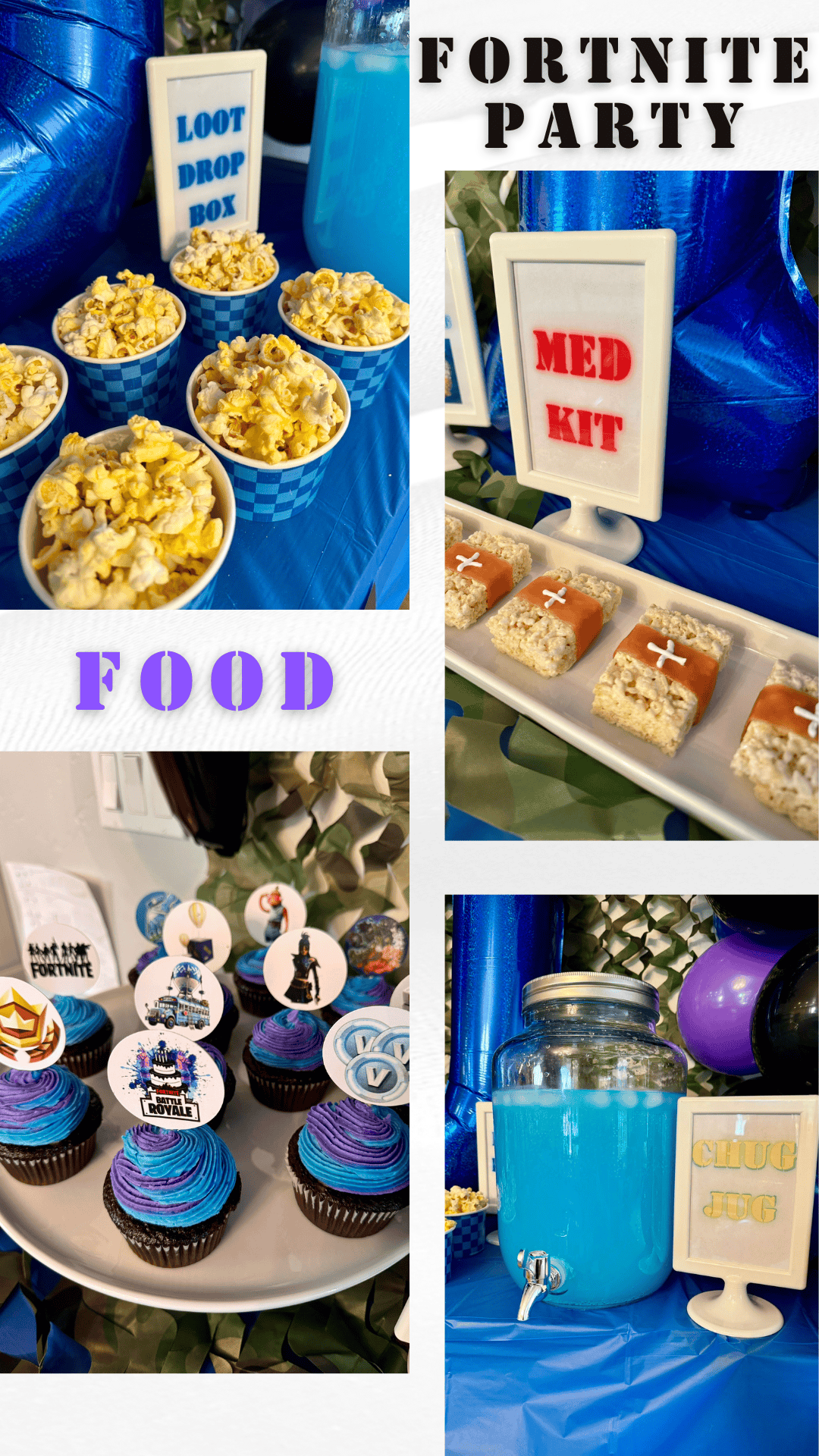 Fortnite Birthday Party Ideas - Party Ideas for Real People