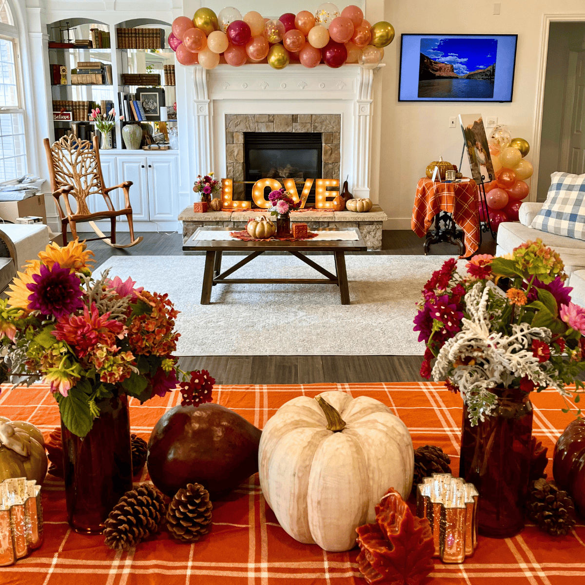 "She's FALLn' in Love" Bridal Shower - Party Ideas for Real People