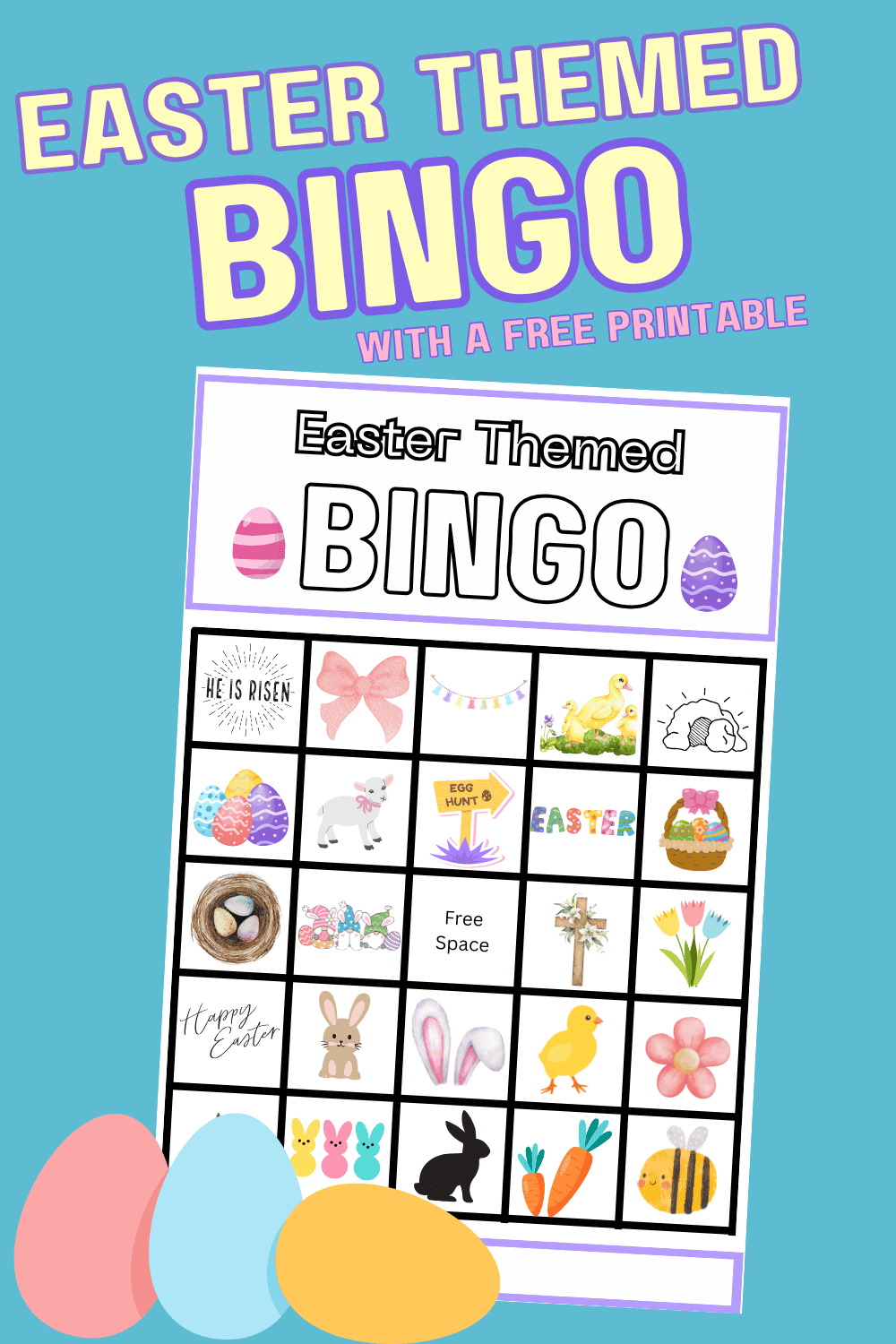 Easter Bingo Game - Free Printable - Party Ideas for Real People