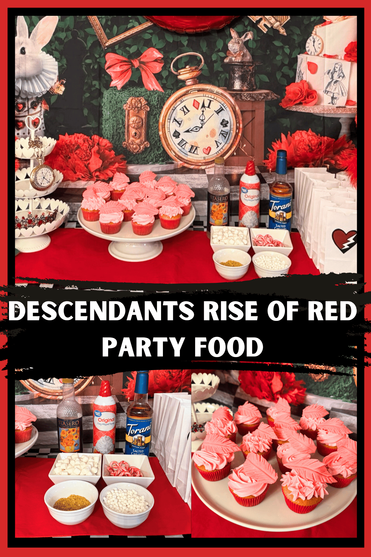 Descendants “Rise of Red” Birthday Party - Party Ideas for Real People